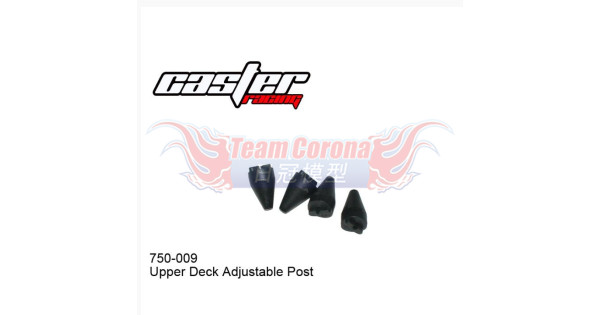 CASTER 750-009 Upper Deck Adjustable Post