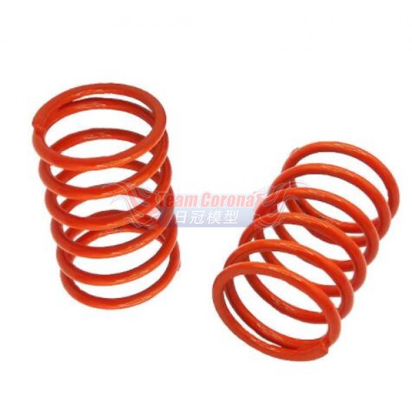 GENIUS GT858065 SHOCK SPRINGS ORANGE - 6.5 COILS - SUPER SOFT (2)