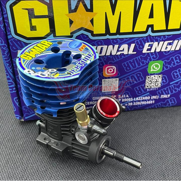 GIMAR Neptune EVO 2024 Full Modified 3ports .12 DLC shaft Touring engine