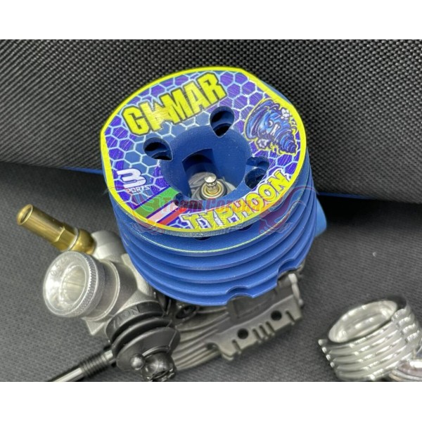 GIMAR Typhoon Modified 3ports .12 Touring Ceramic bearing engine with ...