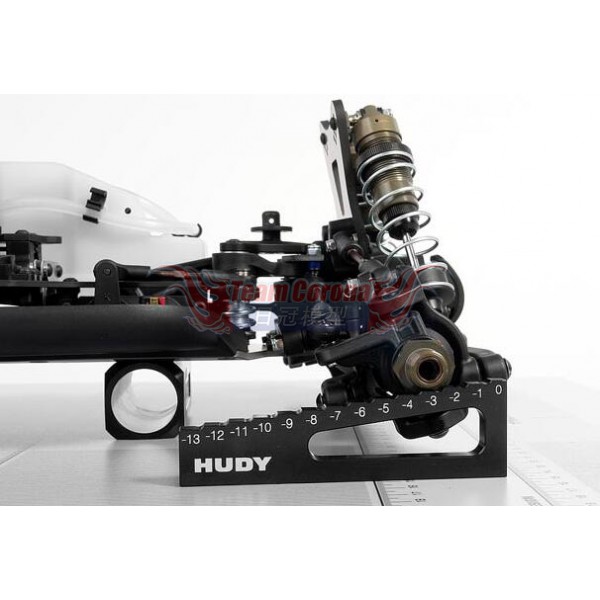 HUDY 107717 Chassis Droop Gauge 0 to -13 mm for 1/8 Off-Road