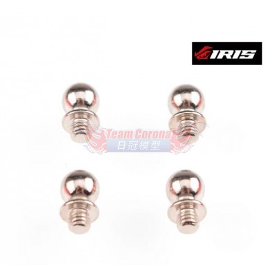 84003 Iris 5x2.5mm Ballstud (4pcs)