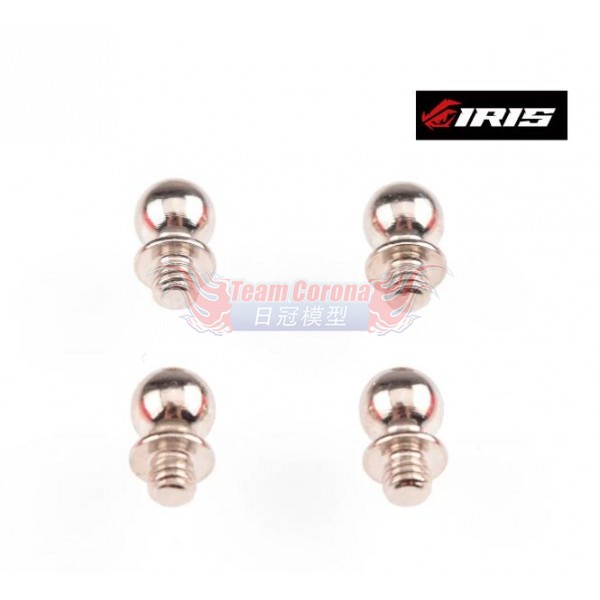 84003 Iris 5x2.5mm Ballstud (4pcs)