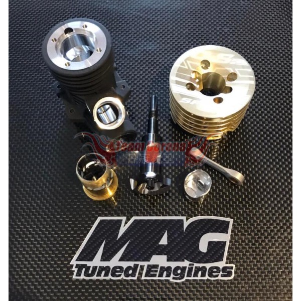 MAG Tuned OS Shimo 2 Full modified engine with TR02 pipe Combo Set
