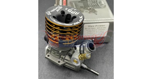 Max Power RP9S WC Total Black 9ports Cermaic 25% On-road engine