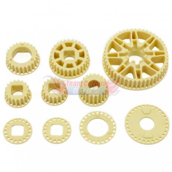 Mugen H2230a Low Friction Pulley Set for MRX6X / MRX6