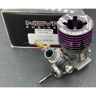Nova R9R EVO Team Corona Factory Edition .21 DLC Shaft 9-ports On-road ...