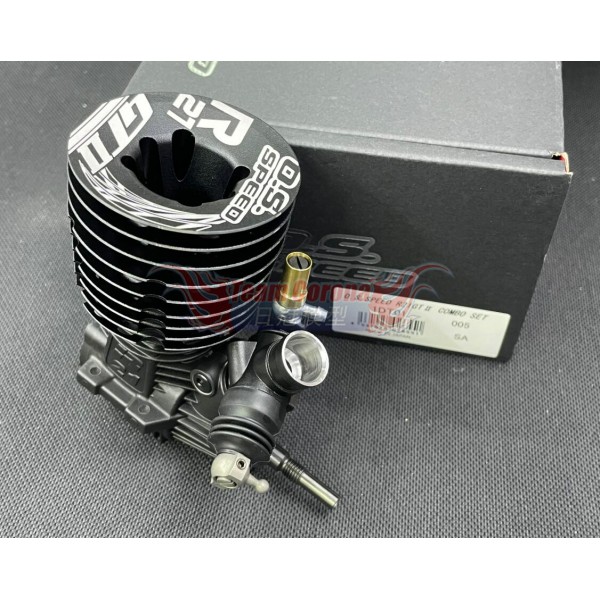 O.S. SPEED R21 GT2 .21 GT engine with T-2060SC pipe Combo Set #1DT01 R21GT2