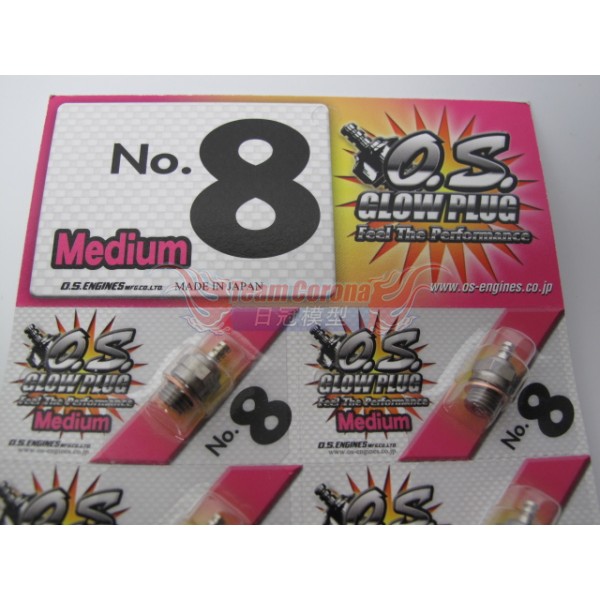 OS No.8 Medium Glow Plug