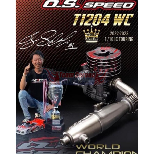 O.S. SPEED T1204 WC Edition with EFRA2672 pipe Combo Set 1CS02