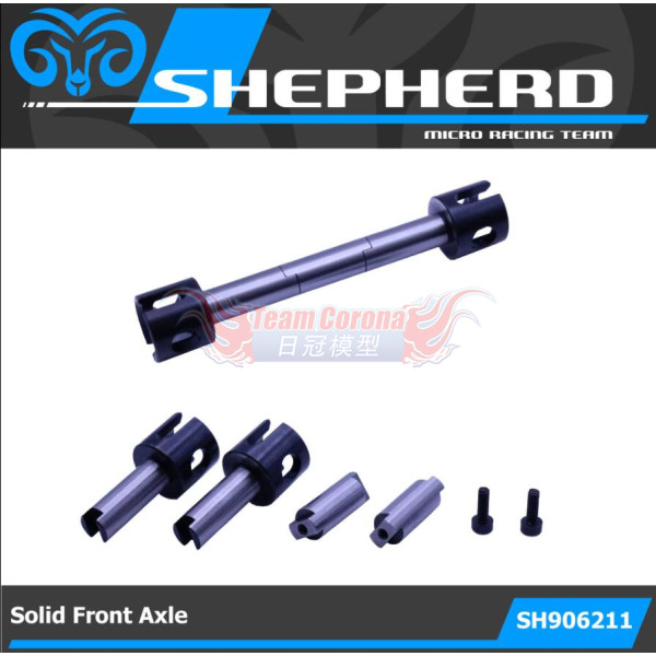Shepherd 906211 V8.X Front Solid One Way Axle