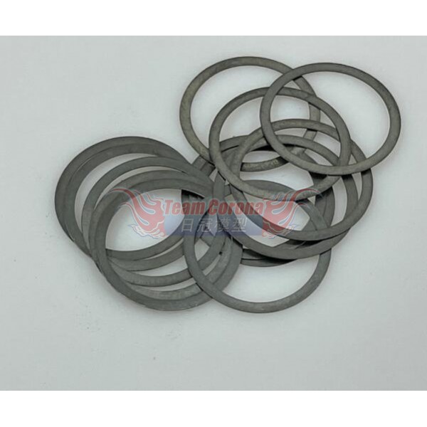 Team Solar 10x12x0.2mm Stainless Steel Shim 10pcs S101202