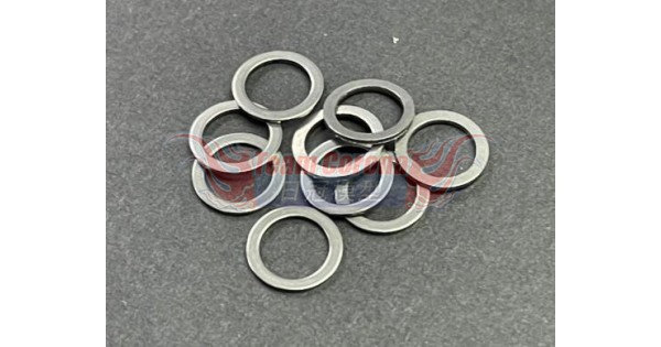 Team Solar 5x7x0.3mm Stainless Steel Shim 10pcs S050703
