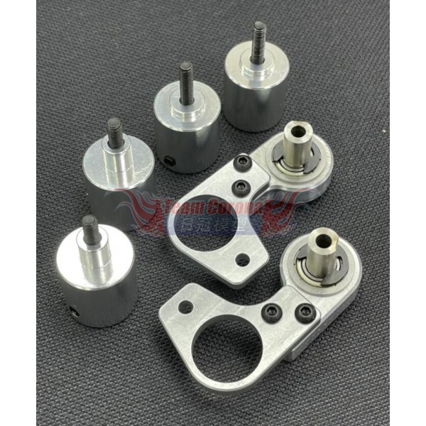 Team Solar 1/12 Foam Wheel Adaptor set for Tire Additive machine #T015