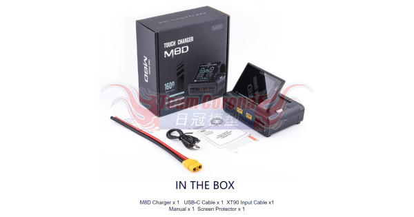 ToolkitRC M8D Touch Dual Smart Charger 30A x 2